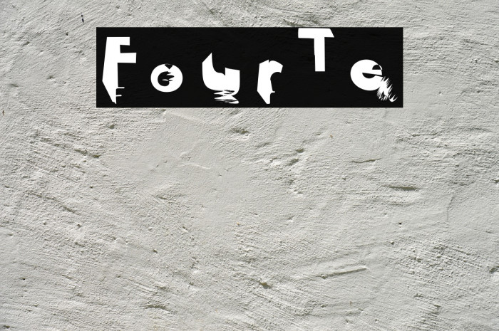 FourTe Font - FFonts.net