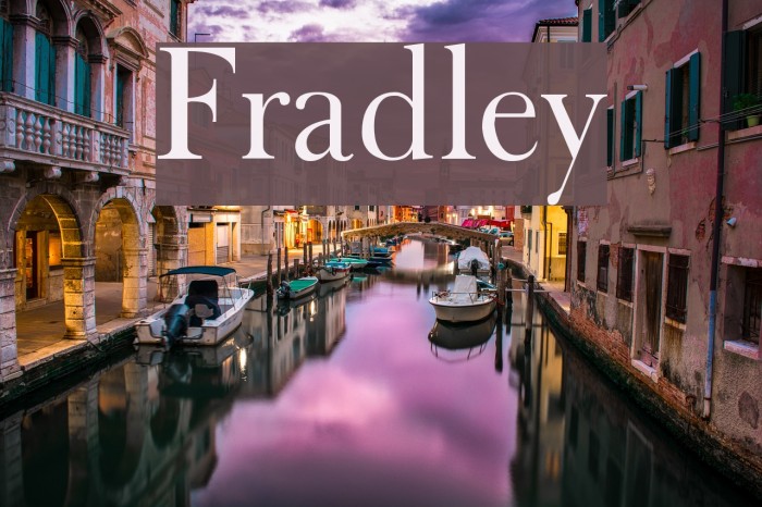 Fradley Font - FFonts.net