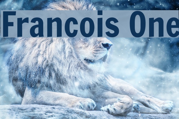 Francois One Font - FFonts.net