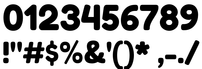 Fredoka One Regular Font - FFonts.net