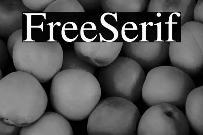 FreeSerif Font | Free Download (TTF/OTF) | FFonts.net
