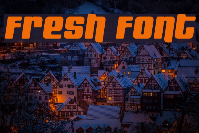 Fresh Font - FFonts.net