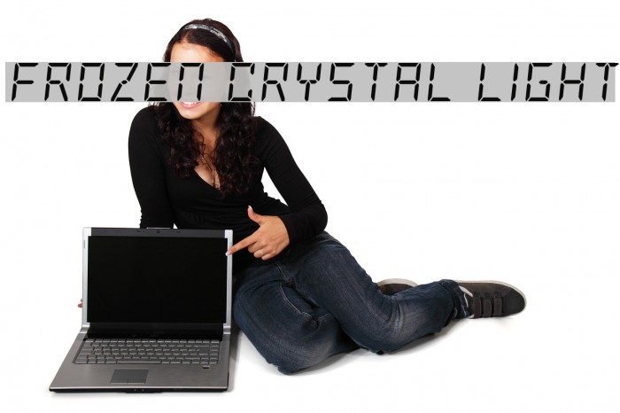 Frozen Crystal Light Font - FFonts.net