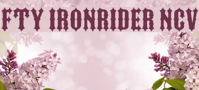 FTY IRONRIDER NCV Font | Free Download (TTF/OTF) | FFonts.net