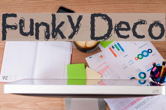 Funky Deco Font - FFonts.net