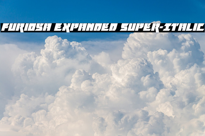 Furiosa Expanded Super-Italic Font - FFonts.net