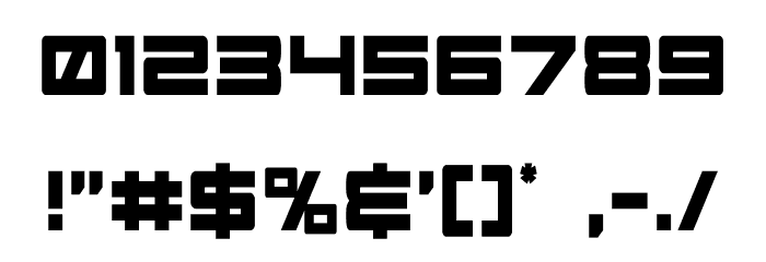 Future Forces Condensed Font - FFonts.net
