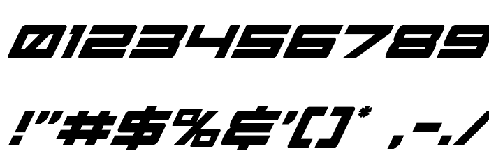 Future Forces Super-Italic Font - FFonts.net