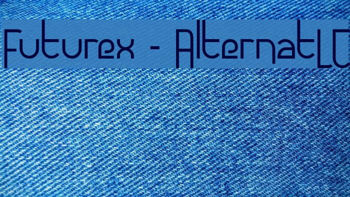 Futurex - AlternatLC Font - FFonts.net