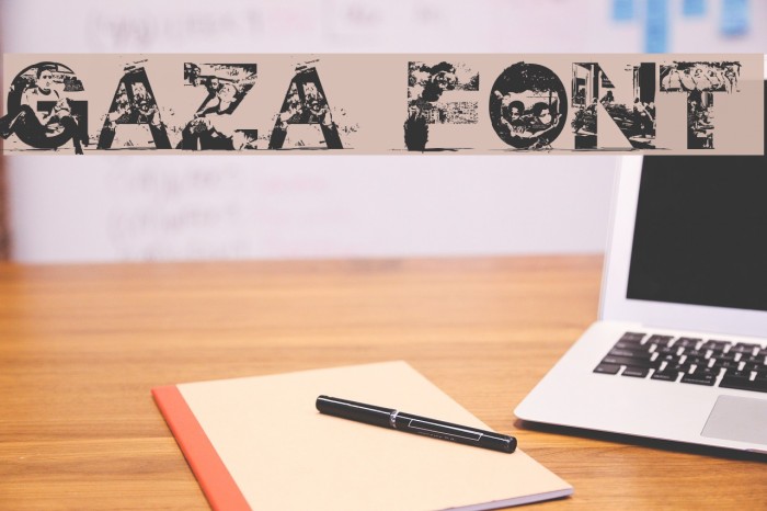 GAZA Font - FFonts.net