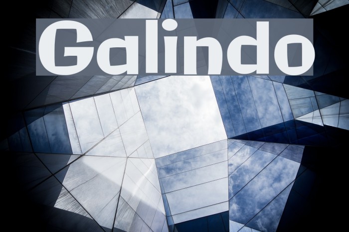 Galindo Font - FFonts.net