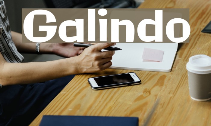 Galindo Font - FFonts.net
