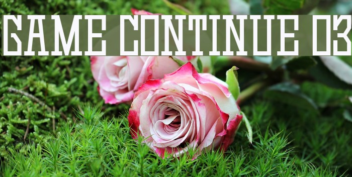 Game Continue 03 Font - FFonts.net