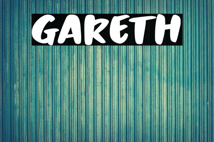 Gareth Font - FFonts.net