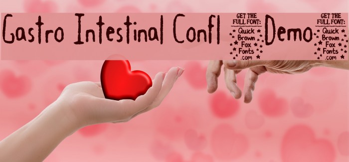 Gastro Intestinal Confl [Demo] Font - FFonts.net