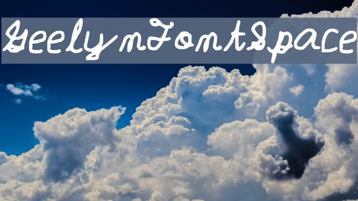 Geelyn___FontSpace_ Font - FFonts.net