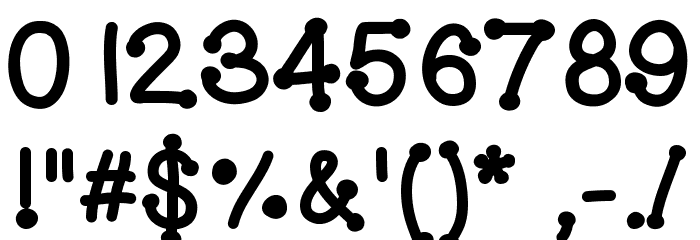 GelDoticaThick Font - FFonts.net