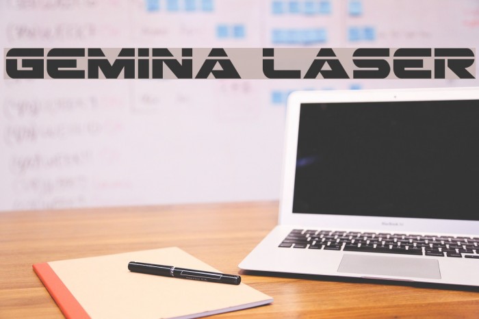 Gemina Laser Font - FFonts.net