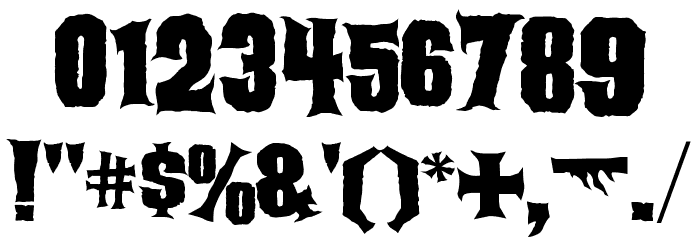 Ghoulish Font - FFonts.net