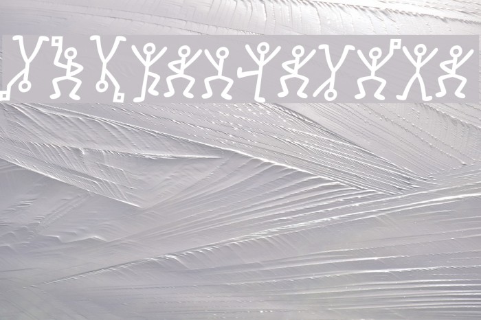 GL-DancingMen Font - FFonts.net