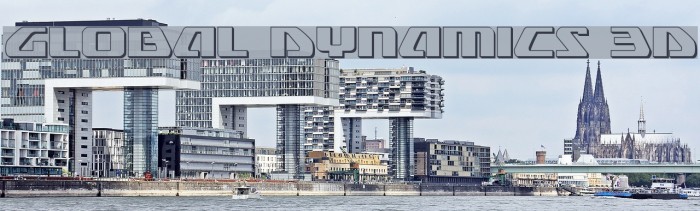 Global Dynamics 3D Font - FFonts.net