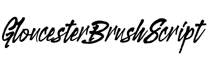 Gloucesterbrushscript Font
