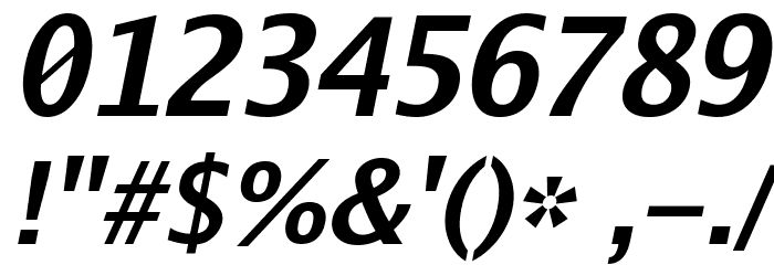 Go Bold Italic Font - FFonts.net