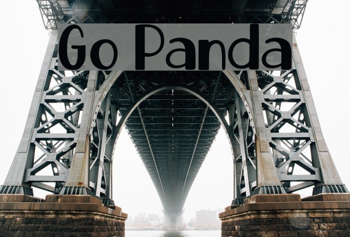 Go Panda Font - FFonts.net