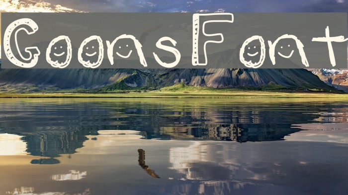 Goons Font - FFonts.net