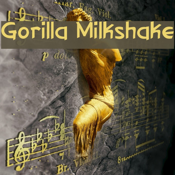 Gorilla Milkshake Font - FFonts.net