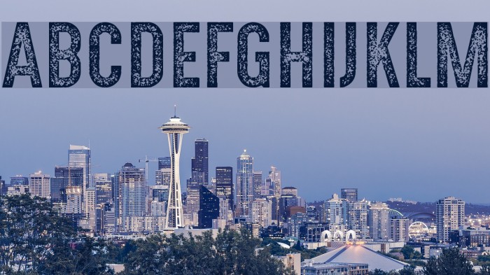 Gotcha Gothic Stamp Font - FFonts.net