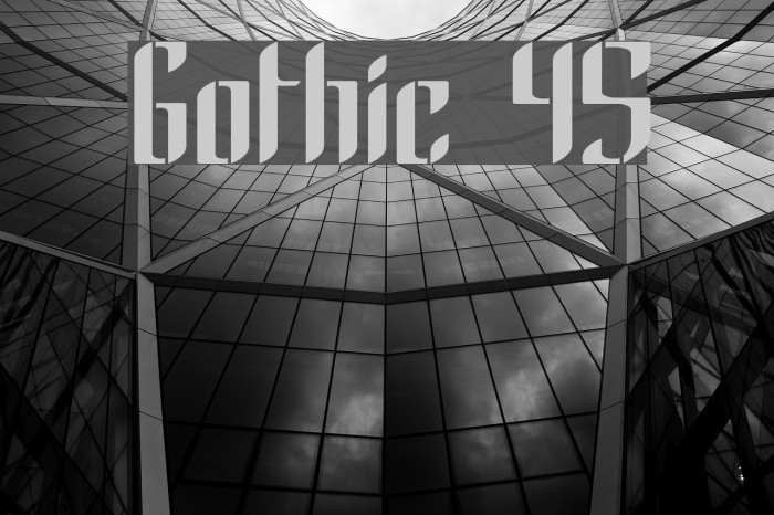 Gothic 45 Font - FFonts.net