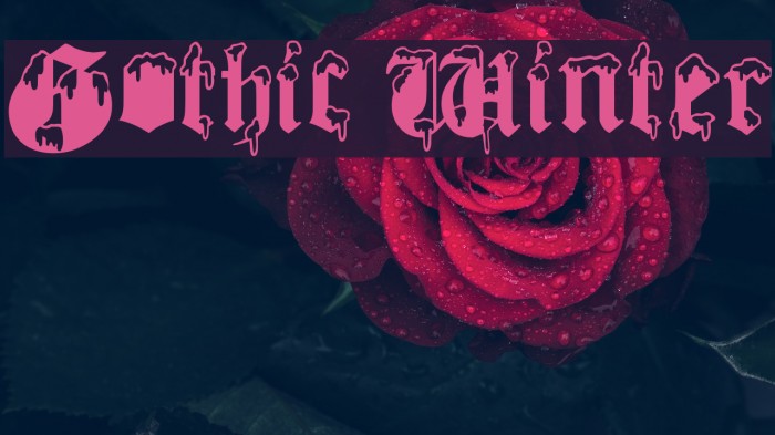 Gothic Winter Font - FFonts.net