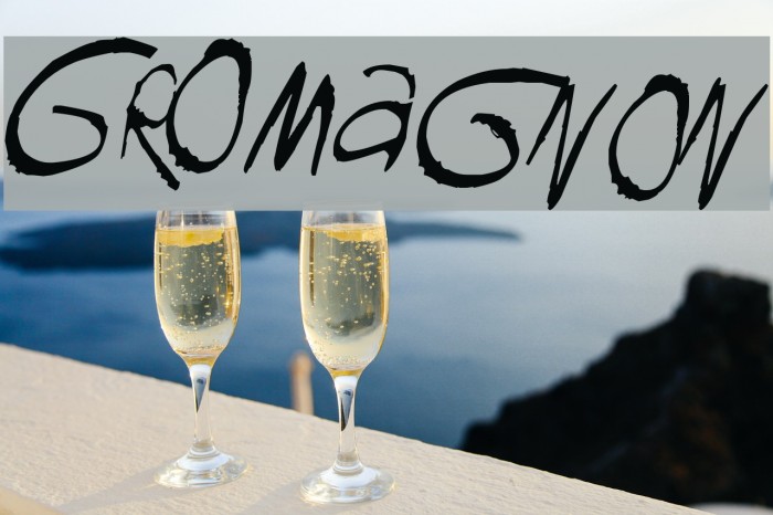 GROmagnon Font - FFonts.net