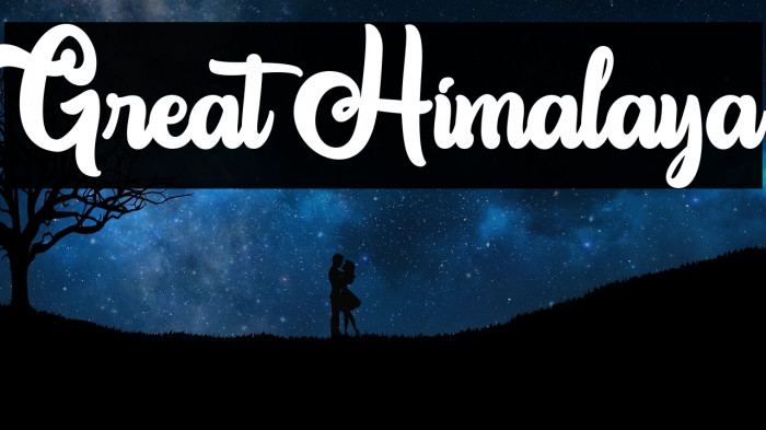 Great Himalaya Font - FFonts.net