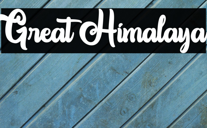 Great Himalaya Font - FFonts.net