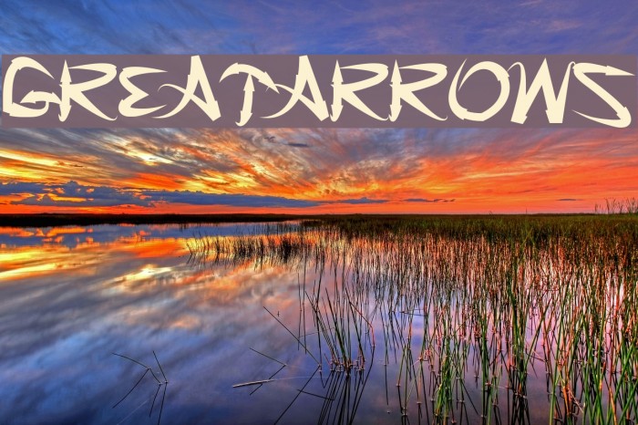 GreatArrows Font - FFonts.net