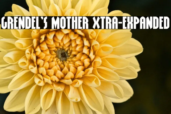 Grendel's Mother Xtra-Expanded Fuente - FFonts.net