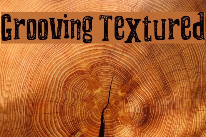 Grooving Textured Font - FFonts.net