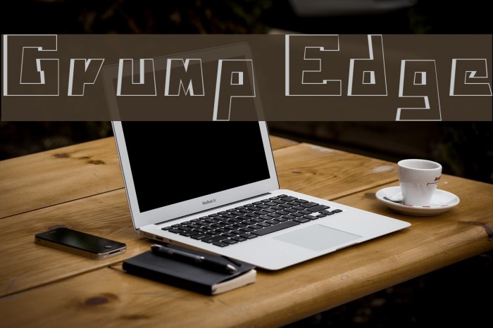 Grump Edge Font - FFonts.net