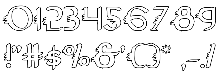 Gypsy Road Outline Font - FFonts.net