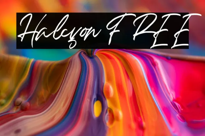 Halcyon FREE Font | Free Download (TTF/OTF) | FFonts.net