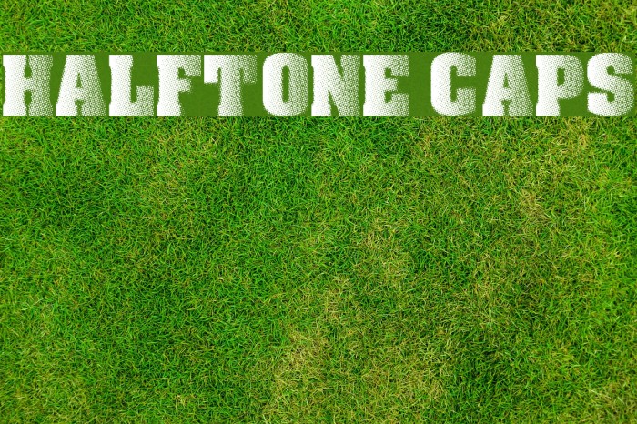 Halftone CAPS Font - FFonts.net