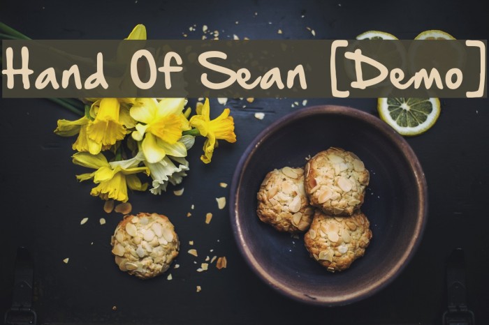 Hand Of Sean [Demo] Font - FFonts.net