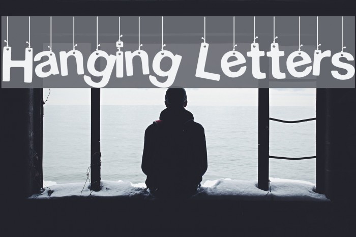 Hanging Letters Font - FFonts.net