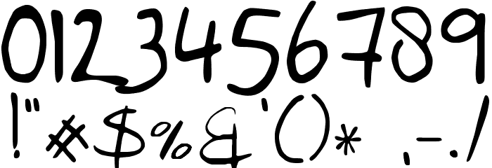 Hanoded Hand Font - FFonts.net