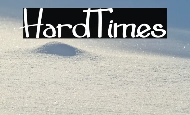 HardTimes Font | Free Download (TTF/OTF) | FFonts.net