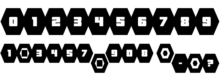 HeXkEy Solid Condensed Font - FFonts.net