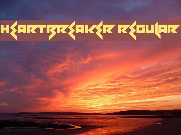 Heartbreaker Regular Font - FFonts.net