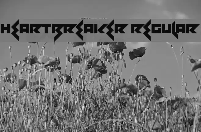 Heartbreaker Regular Font - Free Download (TTF/OTF) | FFonts